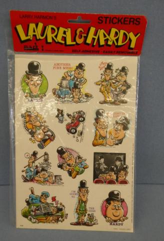 Laurel and Hardy~ stickers sheets (Celebrity) - Nice Twice Dollshop